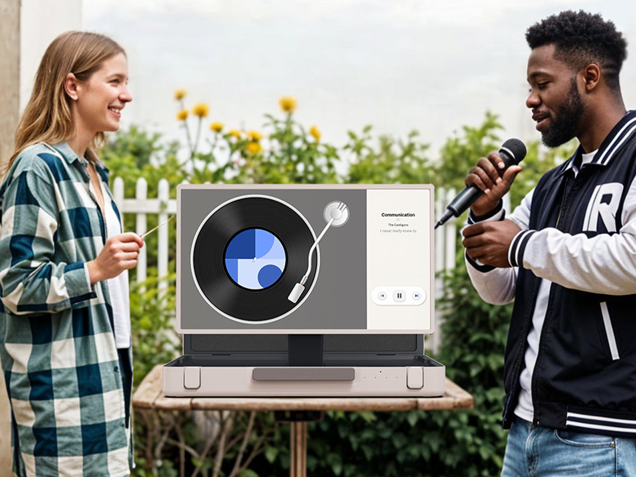 Apolosign Briefcase Portable TV