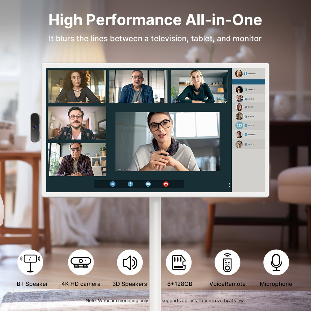 32" Rollable Touch Screen Smart TV – Apolosign