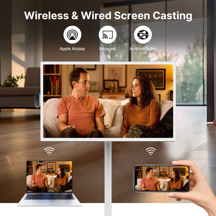 32" Portable Touch Screen Smart TV