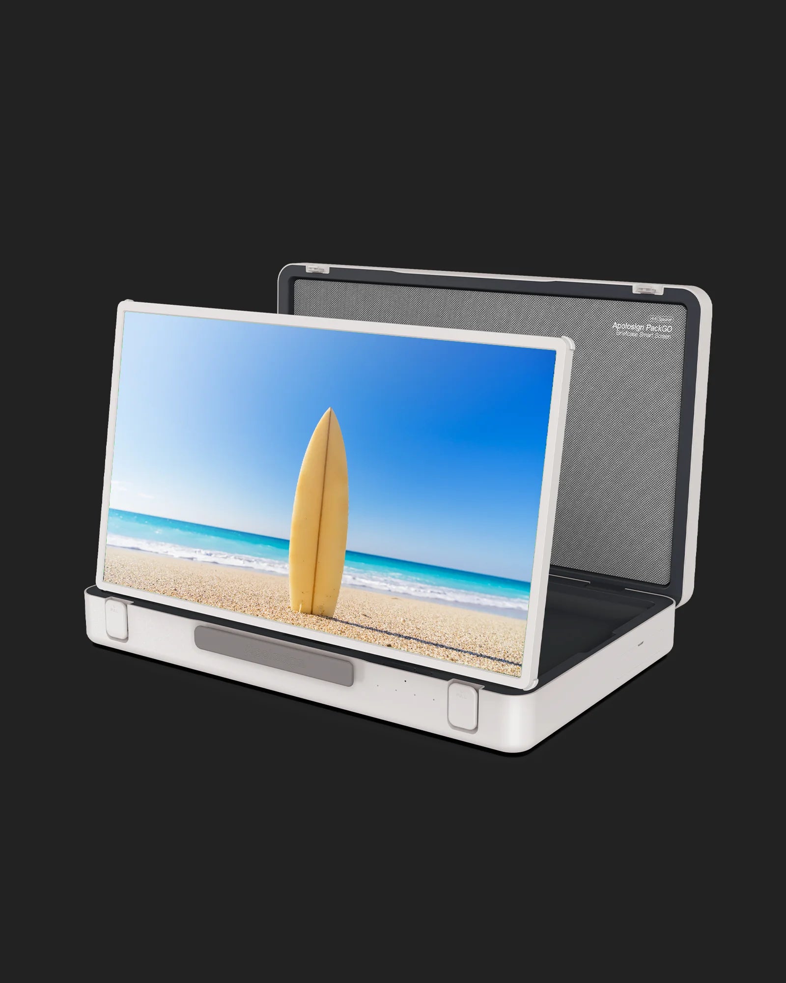 27" PackGo Briefcase Design Touch Screen TV – Apolosign