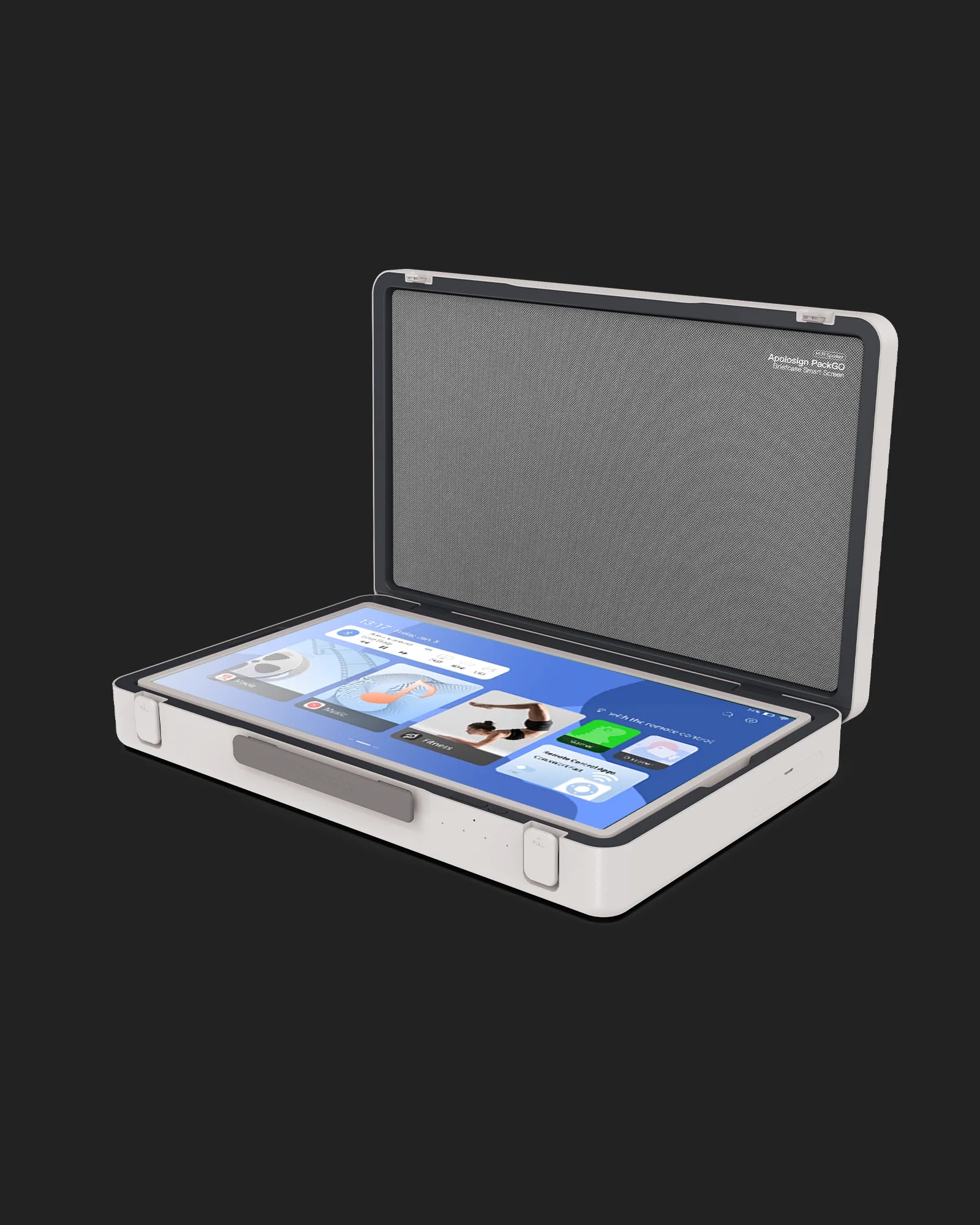 27" PackGo Briefcase Design Touch Screen TV – Apolosign